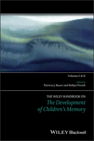 [PDF] The Wiley Handbook on the Development of Children's Memory by ...