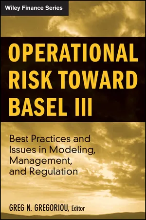 [PDF] Operational Risk Toward Basel III by Greg N. Gregoriou | 9780470390146, 9780470451892