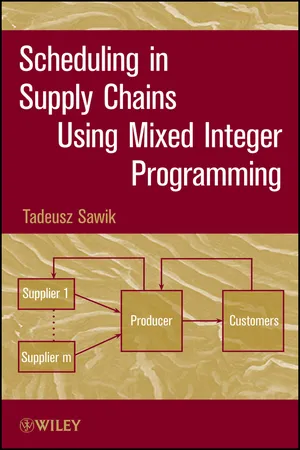 [PDF] Scheduling in Supply Chains Using Mixed Integer Programming by ...