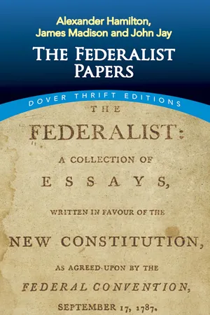 [PDF] The Federalist Papers by Alexander Hamilton | 9780486796062