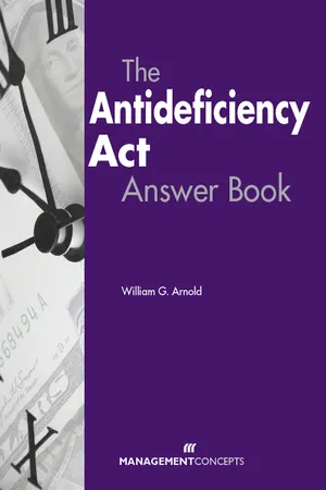 [PDF] The Antideficiency Act Answer Book by William G. Arnold CCFM-A ...