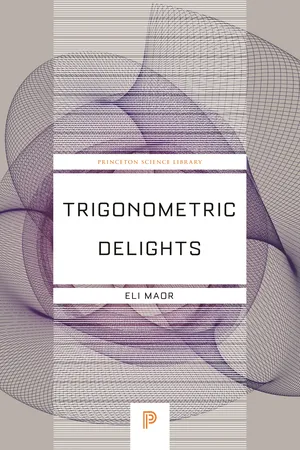 [PDF] Trigonometric Delights by Eli Maor | 9780691202198, 9780691202204
