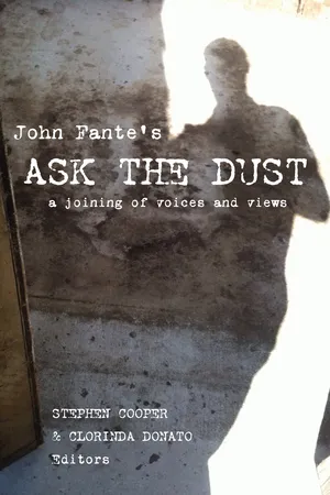 [PDF] John Fante's Ask the Dust by Stephen Cooper | 9780823287857 ...