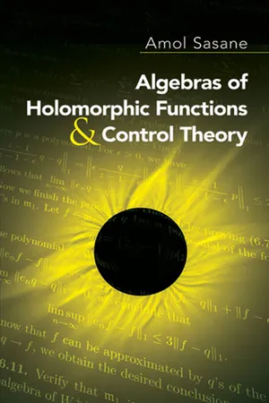 [PDF] Algebras of Holomorphic Functions and Control Theory by Amol Sasane | 9780486474656 ...