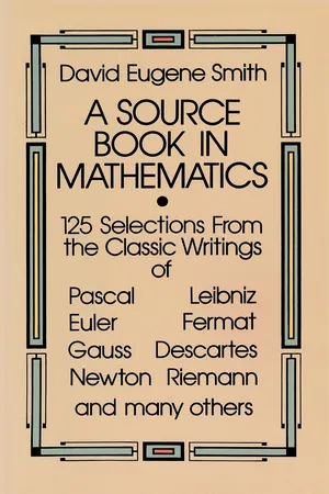[PDF] A Source Book in Mathematics by David Eugene Smith ...