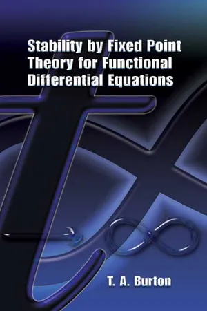 [PDF] Stability by Fixed Point Theory for Functional Differential Equations by T. A. Burton ...