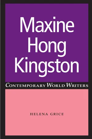 [PDF] Maxine Hong Kingston by Helena Grice | 9780719064036, 9781847795632