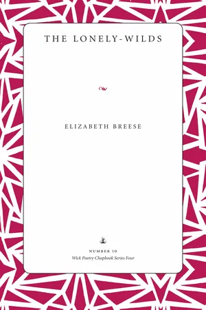 [PDF] The Lonely-Wilds by Elizabeth Breese | 9781606350706, 9781631010286