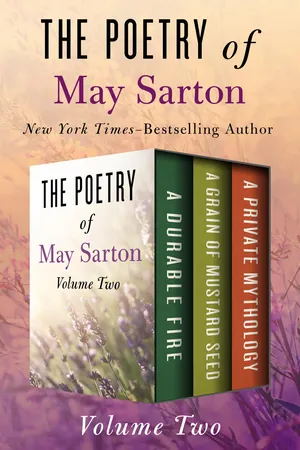 [PDF] The Poetry of May Sarton Volume Two by May Sarton | 9781504057110