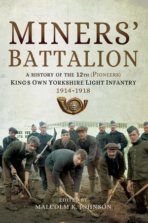 [PDF] Miners' Battalion by Malcolm Keith Johnson | 9781473868083 ...