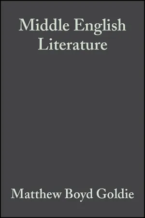 [PDF] Middle English Literature by Matthew Boyd Goldie | 9780631231486 ...