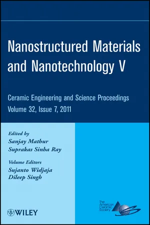 [PDF] Nanostructured Materials and Nanotechnology V, Volume 32, Issue 7 by Sanjay Mathur ...