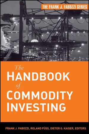[PDF] The Handbook of Commodity Investing by Frank J. Fabozzi | 9780470117644, 9780470293201