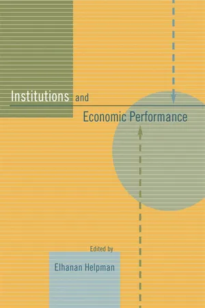 [PDF] Institutions and Economic Performance by Elhanan Helpman ...
