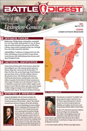 [PDF] Battle Digest: Lexington-Concord by Christopher J. Petty ...