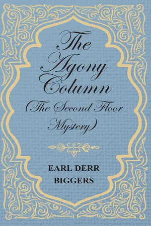 [PDF] The Agony Column (The Second Floor Mystery) by Earl Derr Biggers ...
