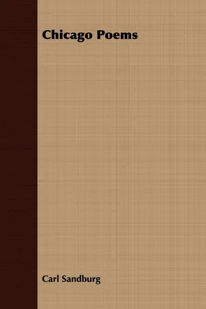 [PDF] Chicago Poems by Carl Sandburg | 9781409797647, 9781447487029