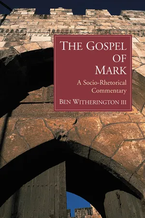 [PDF] The Gospel of Mark by Ben Witherington | 9780802845030, 9781467429597