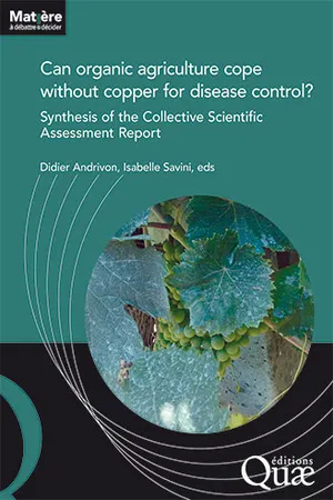 [PDF] Can organic agriculture cope without copper for disease control ...