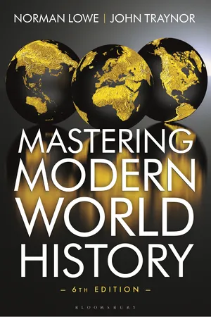 [PDF] Mastering Modern World History by Norman Lowe, 6th edition | 9781350933408, 9781350933415