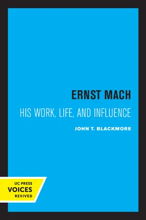 [PDF] Ernst Mach by John T. Blackmore | 9780520366992, 9780520325708