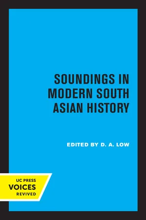 [PDF] Soundings in Modern South Asian History by D. A. Low ...