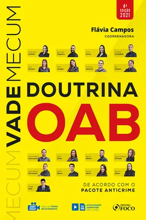 [PDF] Vade Mecum de Doutrina da OAB by Anna Sílvia Scofield, 4th ...