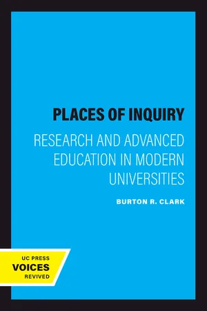 [PDF] Places of Inquiry by Burton R. Clark | 9780520087620, 9780520915107