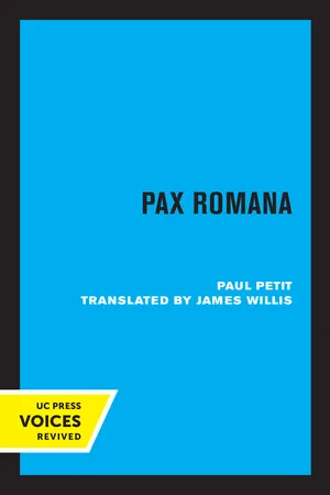 [PDF] Pax Romana by Paul Petit | 9780520333581, 9780520333598