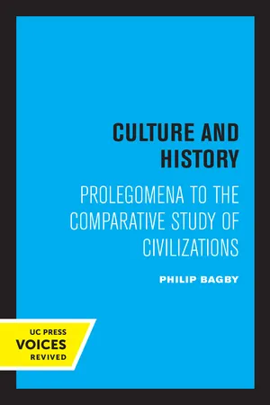 [PDF] Culture and History by Philip Bagby | 9780520350182, 9780520350199