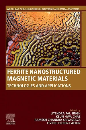 [PDF] Ferrite Nanostructured Magnetic Materials by Jitendra Pal Singh | 9780128237175, 9780128237182