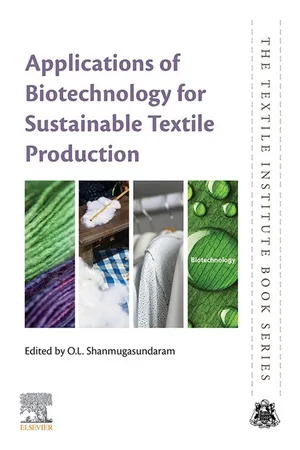 [PDF] Applications of Biotechnology for Sustainable Textile Production by O.L. Shanmugasundaram ...