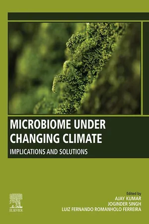 [PDF] Microbiome Under Changing Climate by Ajay Kumar | 9780323905718, 9780323906975