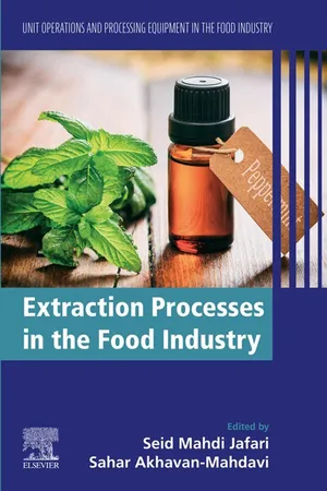 [PDF] Extraction Processes in the Food Industry by Seid Mahdi Jafari | 9780128195161, 9780128196069