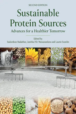 [PDF] Sustainable Protein Sources by Sudarshan Nadathur, 2nd edition | 9780323916530
