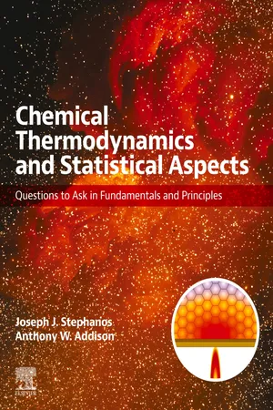 [PDF] Chemical Thermodynamics and Statistical Aspects by Joseph J. Stephanos | 9780443152955 ...
