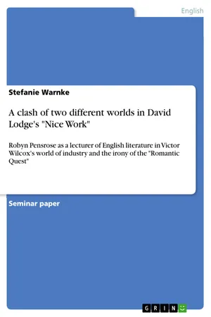 [PDF] A clash of two different worlds in David Lodge's "Nice Work" by ...