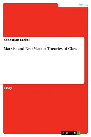 [PDF] Marxist and Neo-Marxist Theories of Class by Sebastian Erckel ...