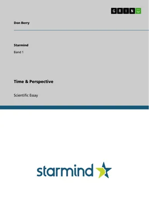 [PDF] Time & Perspective by Don Berry | 9783640812042