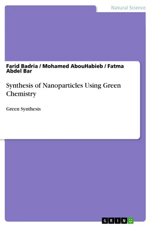 [PDF] Synthesis of Nanoparticles Using Green Chemistry by Farid Badria ...