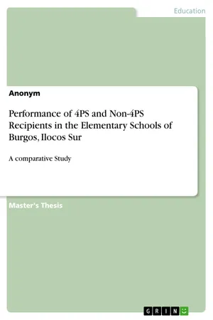 [PDF] Performance of 4PS and Non-4PS Recipients in the Elementary ...