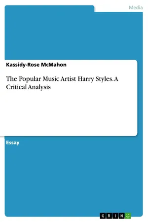 [PDF] The Popular Music Artist Harry Styles. A Critical Analysis by Kassidy-Rose McMahon ...