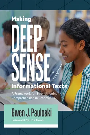 [PDF] Making Deep Sense of Informational Texts by Gwen J. Pauloski ...