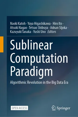 [PDF] Sublinear Computation Paradigm by Naoki Katoh | 9789811640940, 9789811640957