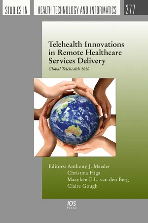 [PDF] Telehealth Innovations in Remote Healthcare Services Delivery by A.J. Maeder ...