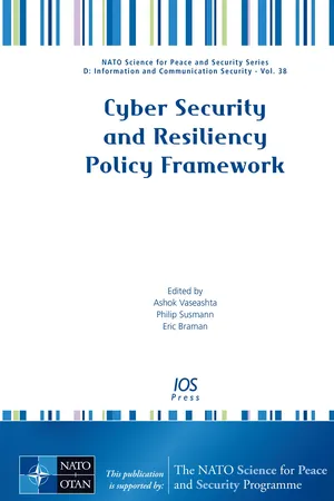[PDF] Cyber Security and Resiliency Policy Framework by A. Vaseashta | 9781614994459, 9781614994466