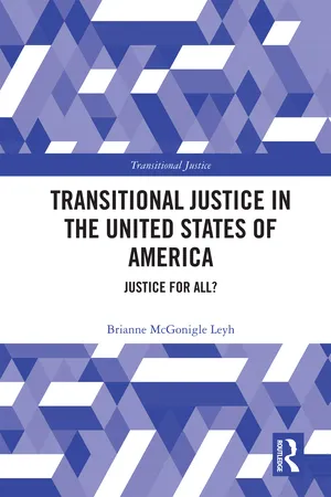 [PDF] Transitional Justice in the United States of America by Brianne ...