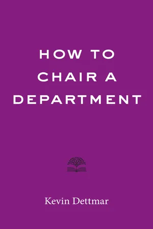 [PDF] How to Chair a Department by Kevin Dettmar | 9781421445243