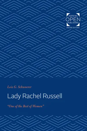 [PDF] Lady Rachel Russell by Lois G. Schwoerer | 9781421432243
