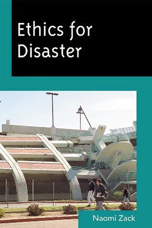 [PDF] Ethics for Disaster by Naomi Zack | 9798881852504